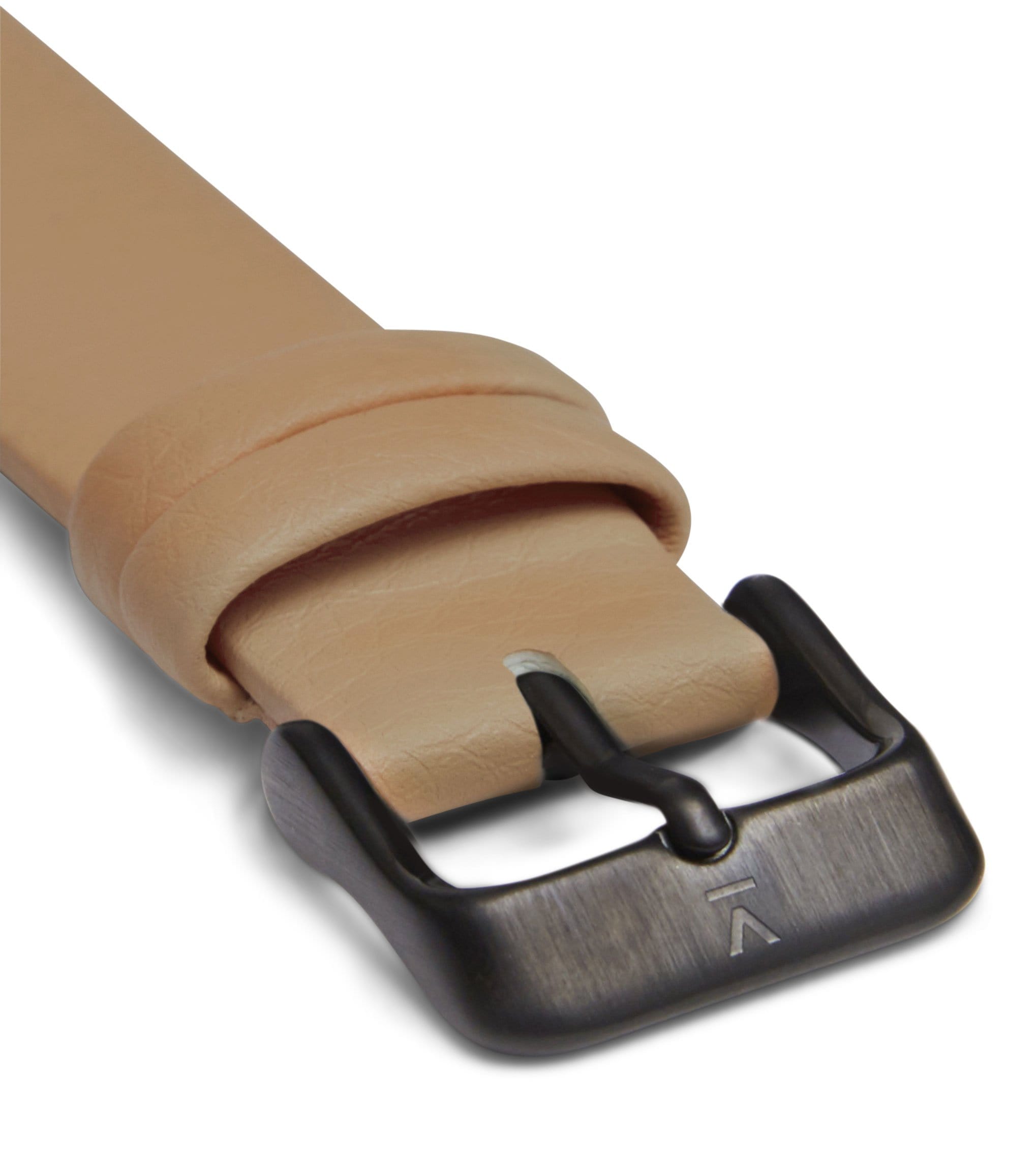 Tan with brushed black buckle | 18mm